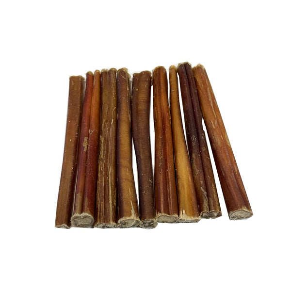 Amazing Dog Treats - 6" Regular Bully Sticks - Rawhide Alternative Dog